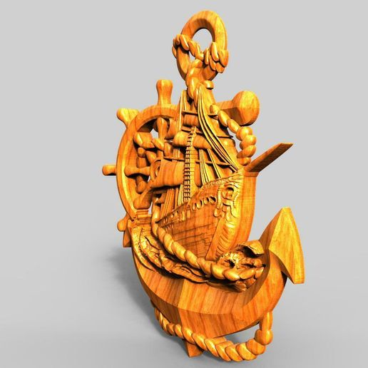 🚢 Ship CNC・ STL File for CNC machining - Laser cutting・Cults