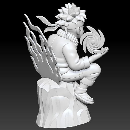 🥷 Naruto on Hokage Monument – Rasengan Pose – 3D Printable Diorama ...