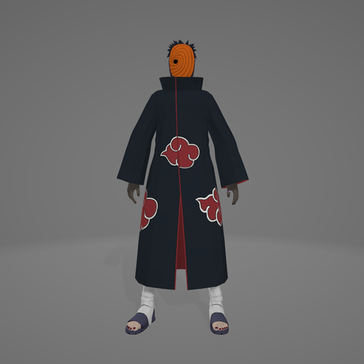 🎨 NARUTO SHIPPUDEN TOBI・ STL File for 3D printing・Cults