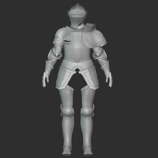 📁 KNIGHT ARMOR 3D STL FILE | KNIGHT ARMOR DIGITAL FILE・文件用于 3D 三维打印・Cults