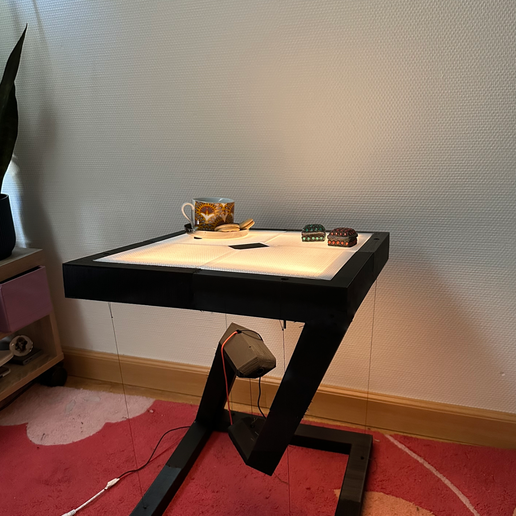 🎨 floating light table・ STL File for 3D printing・Cults