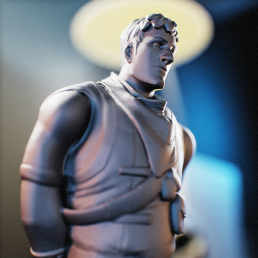 STL file Jonesy Fortnite - Fan Art Pose 🎨 ・3D printable design to ...