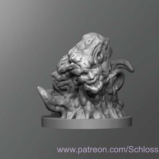 🎲 Oblex spawn・Free STL File for ・Cults