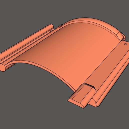 Free STL file Roof tile 🌳 ・3D printer design to download・Cults