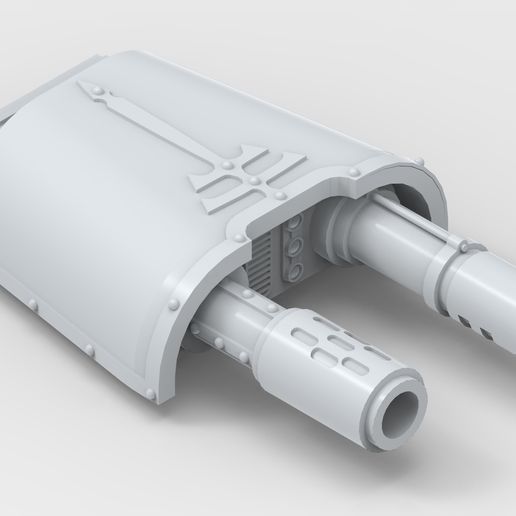 🤜 Reaver Titan Combi Fist attachment・ STL File for 3D printing・Cults
