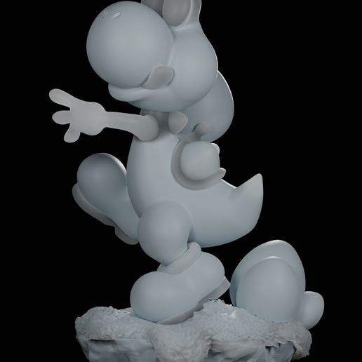 🧸 yoshi "from Super Mario "・ STL File for 3D printing・Cults