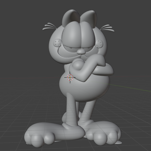 🎲 garfield 3d model・ STL File for 3D printing・Cults