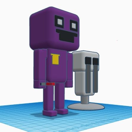 3D file PURPLE GUY 🐉 ・3D printing idea to download・Cults