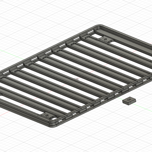 🚗 1/10 scale roof rack offroad rc car crawler・ STL File for 3D printing ...