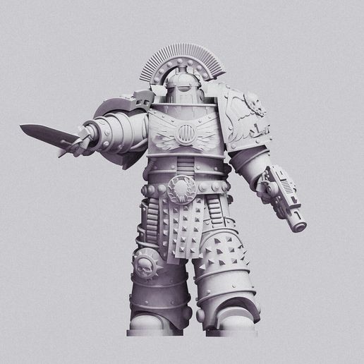 🎲 UPSCALED Anticipator force commander・ 3D File for 3D printing・Cults