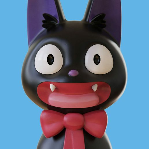 👹 Studio Ghibli Jiji El Gato (De La Película Kiki's Delivery Service ...