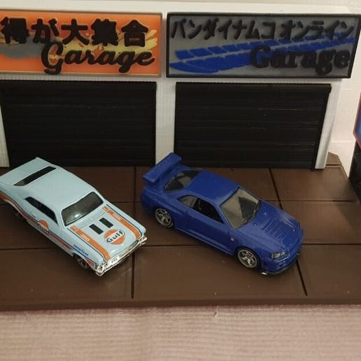 🌆 Diorama xs 164・ STL File for 3D printing・Cults