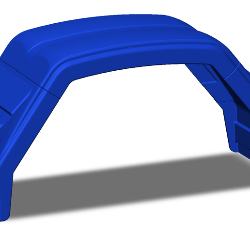 🚁 1/14 RC Scania Rear Fenders・ 3D File for 3D printing・Cults