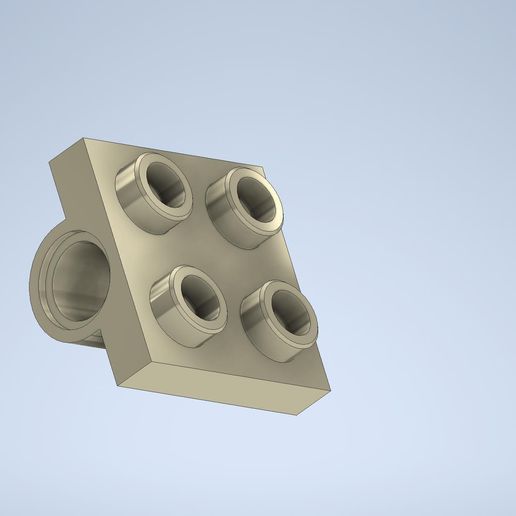 🧷 Lego plate 2x2 PIN hole・Free STL File for 3D printing・Cults