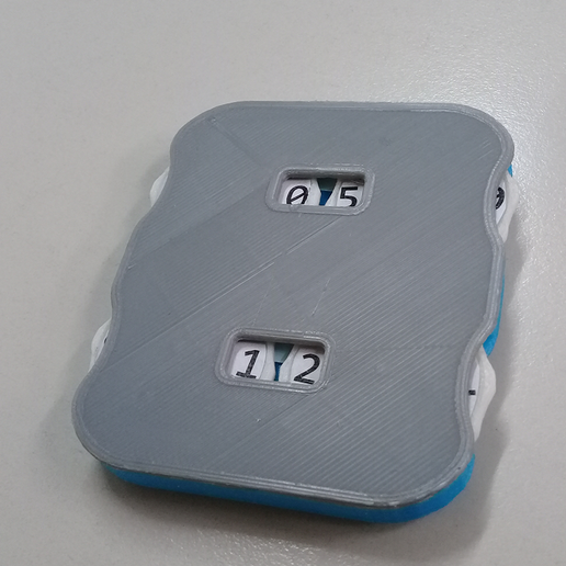 STL file Mini Dial Counter for BoardGames ♟ ・3D print object to ...