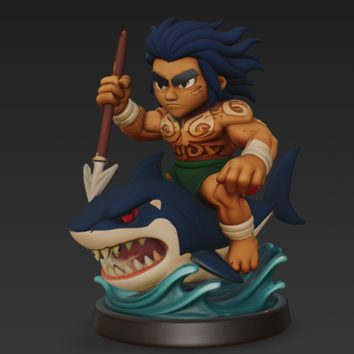🃏 The Legendary fisherman・ STL File for 3D printing・Cults