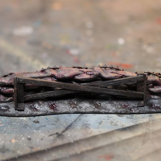 🏗️ Corpse Pile Barrier・ STL File for 3D printing・Cults