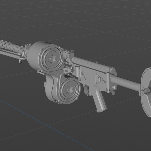 STL file German MG13 machine gun-2 3D model material 🗺️ ・3D print ...