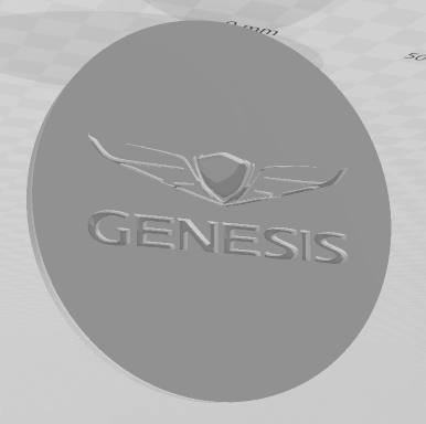 Archivo STL Genesis coasters-cup holder base 🚗 ・Objeto de impresión 3D para descargar・Cults