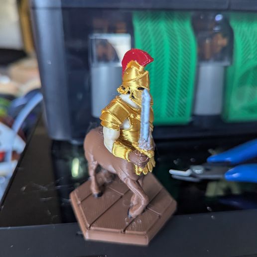 🏛️ DND Centauro Centurión・Archivo 3MF para Impresión 3D・Cults