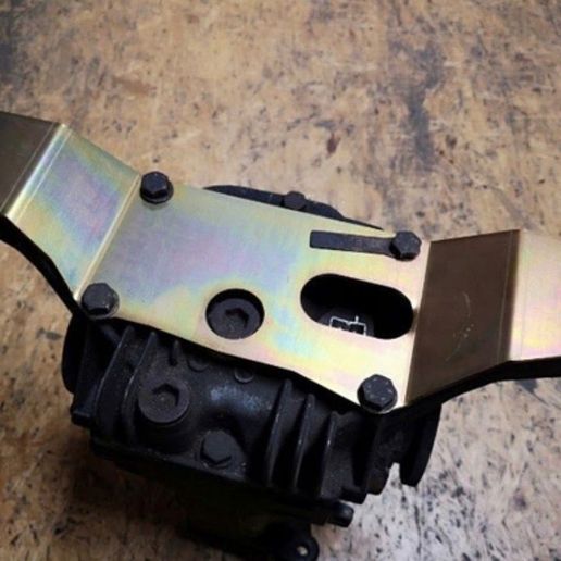 🚗 BMW E36 Differential Reinforcement Bracket・ DXF File for 3D printing ...