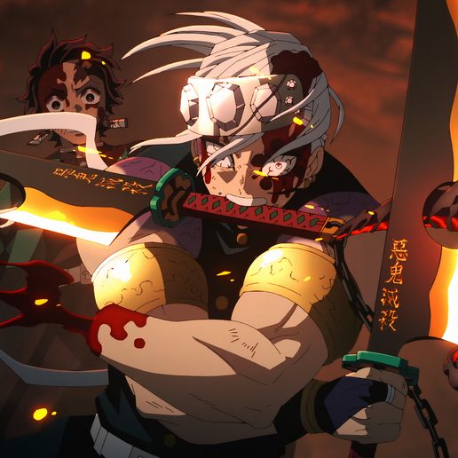 Fichier STL Tengen Uzui Dual Nichirin Cleavers sword - DemonSlayer 🗡️ ...