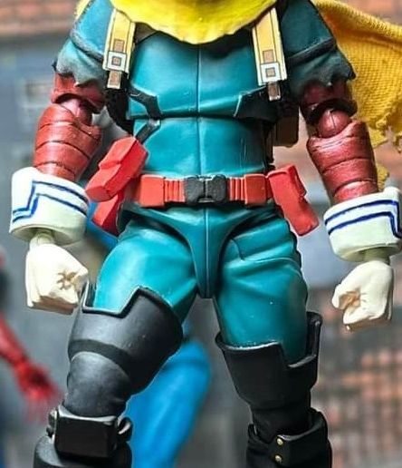 🦸 Vigilante Deku V1 add-on parts for Amazing Yamaguchi Izuku Midoriya ...