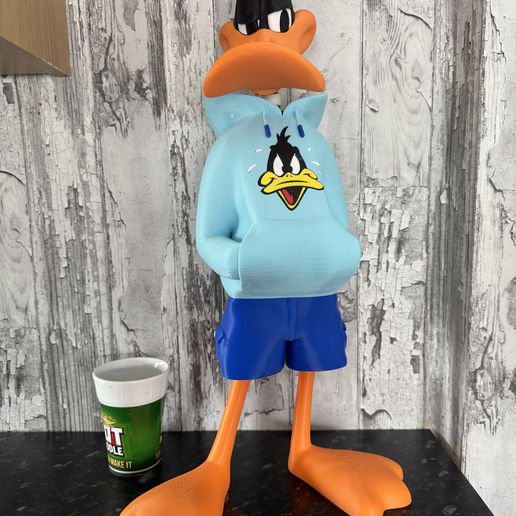 🦆 Daffy Duck Chillin Multi- Color・3D Print・Cults