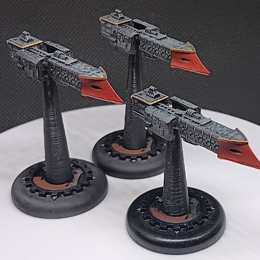 🛰 Falchion Class Frigate for bfg imperial space navy・ STL File for 3D ...