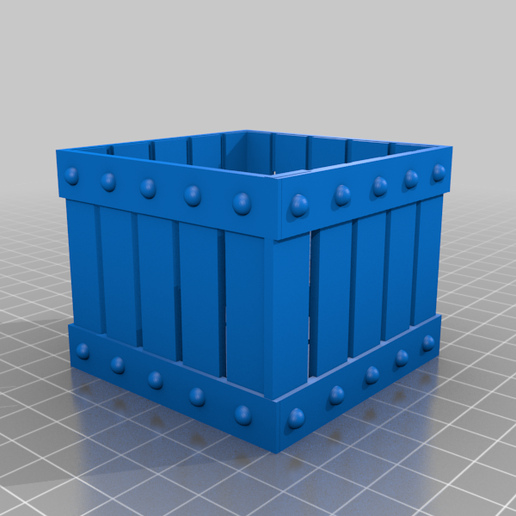 🪵 wooden box・Free STL File for ・Cults