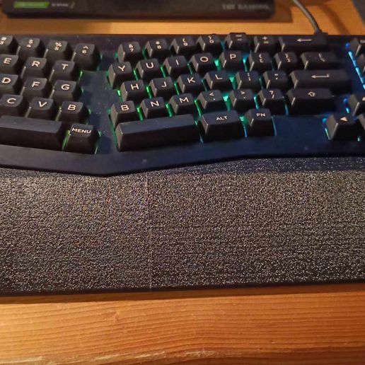 ⌨️ Wrist Rest for Acco Alice Keyboard・ STL File for 3D printing・Cults