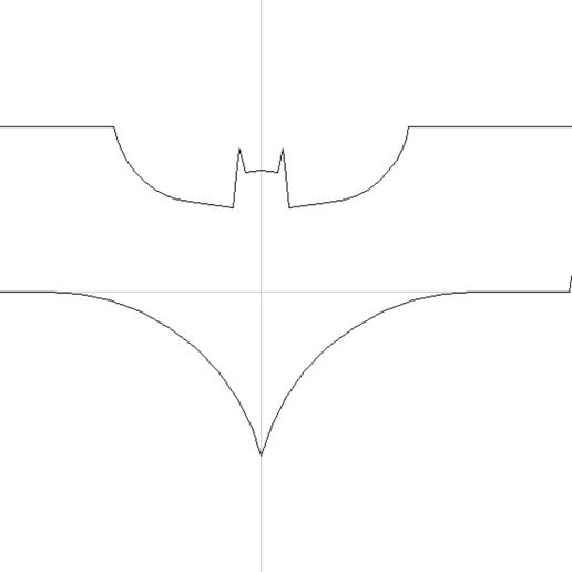 how to draw the batman logo