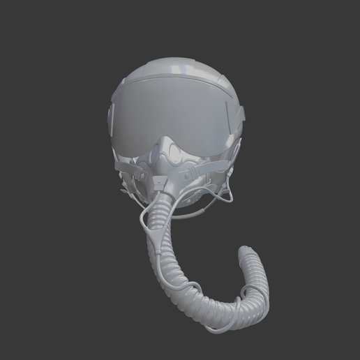 🪖 Aviation Flight Helmet 3D Model for Cosplay, Display, and Props・ STL ...