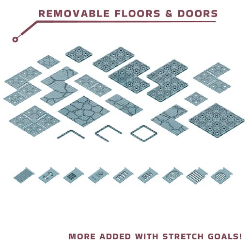 🏙️ Grid City: Gothic – Core Set・ 3D File for 3D printing・Cults