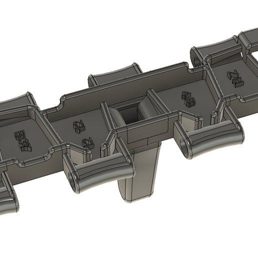 🛤️ 1/35 T-55 tracks OMSh・ STL File for 3D printing・Cults