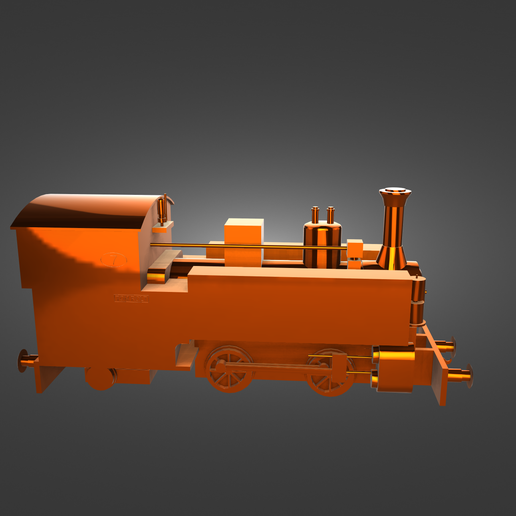 🛤️ Talyllyn Railway Tom Rolt 7 locomotive・ STL File for ・Cults