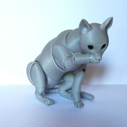 🐱 Cat BJD・ STL File for ・Cults