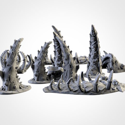 👽 ALIEN TERRAIN・ 3D File for ・Cults