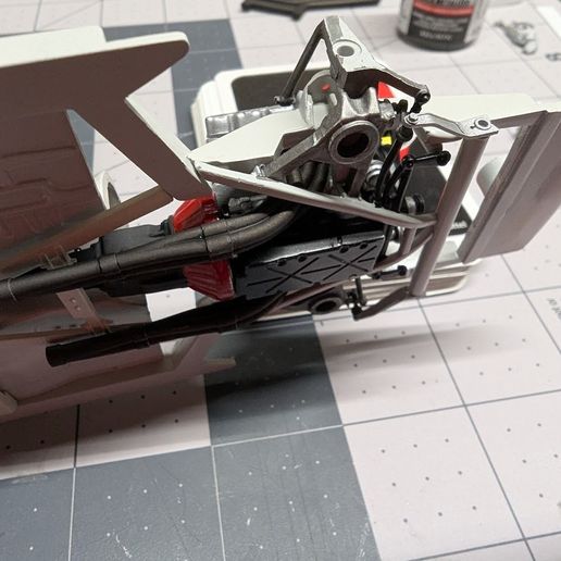 🤏 NASCAR small block chevy headers Revell Pro Finish・ STL File for 3D ...