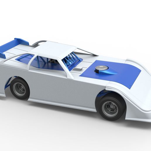 🚗 Super Dirt Late model for Pavement Scale 1:25・ 3D File for 3D ...