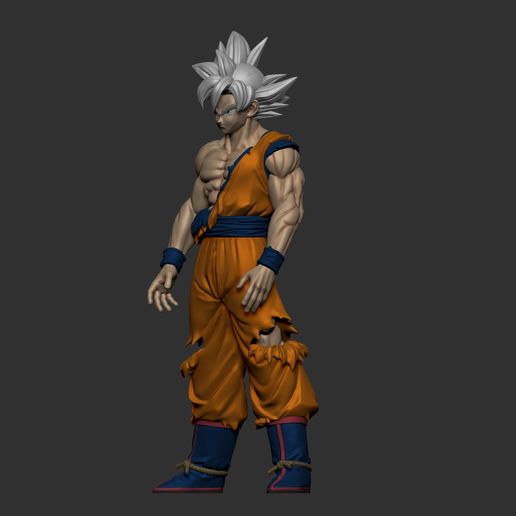 💬 Goku Ultra Instinct・ STL File for 3D printing・Cults