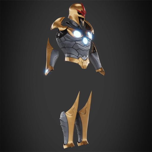 🪖 Marvel Nova Full Armor for Cosplay・ 3D File for 3D printing・Cults