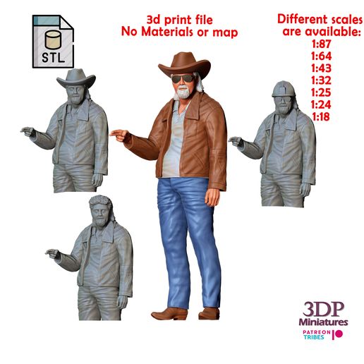 🚗 N1 Car show spectators・ STL File for 3D printing・Cults