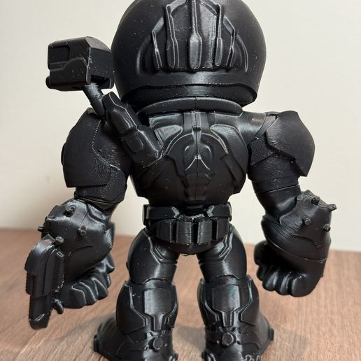 🎲 Doom Eternal Doom Slayer Collectible Figurine High Res Custom Model ...