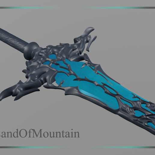 🔫 Final Fantasy XVI | Clive Rosfield's Ultima Weapon・ STL File for ・Cults