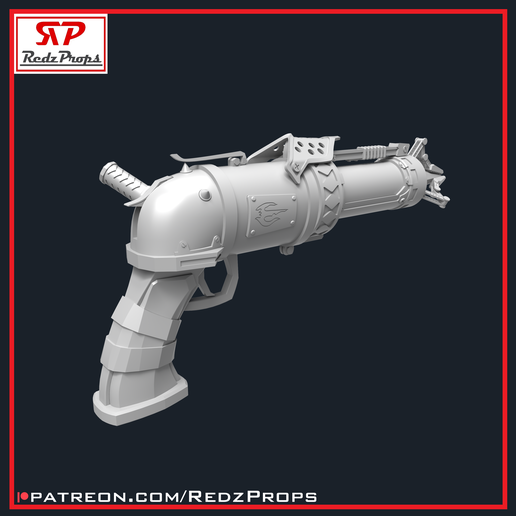 🔫 Jinx S2 Pistol Cosplay Prop・ 3D File for 3D printing・Cults