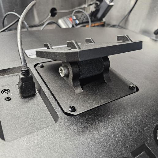 🧑‍🔧 Snap-On Slots-N-Dots Monitor mount・ STL File for 3D printing・Cults