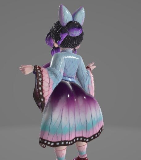 👙 Waifu Pack: 3 special models by Shinobu Kochō (Kimetsu no Yaiba)・ STL ...