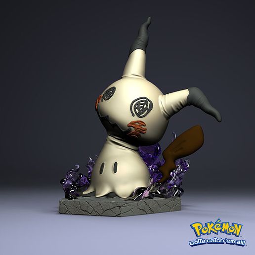 🐉 Mimikyu Pokemon・ STL File for 3D printing・Cults