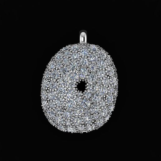 STL file Pendant Alphabets Initial Letters О 3D print model 💎 (OBJ)・3D ...